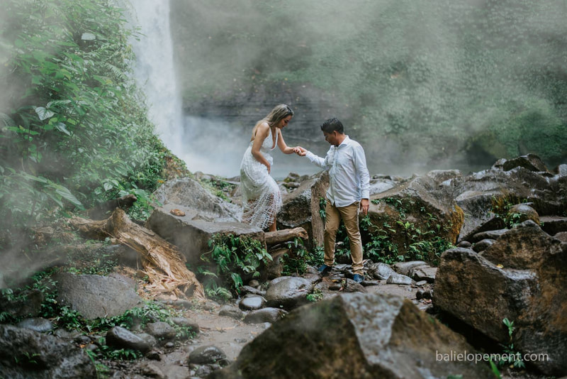 Waterfalls & Jungle - BALI ELOPEMENT