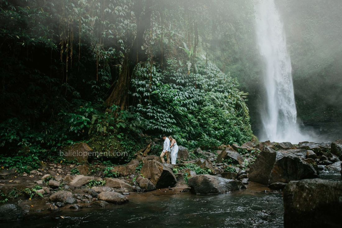Waterfalls & Jungle - BALI ELOPEMENT